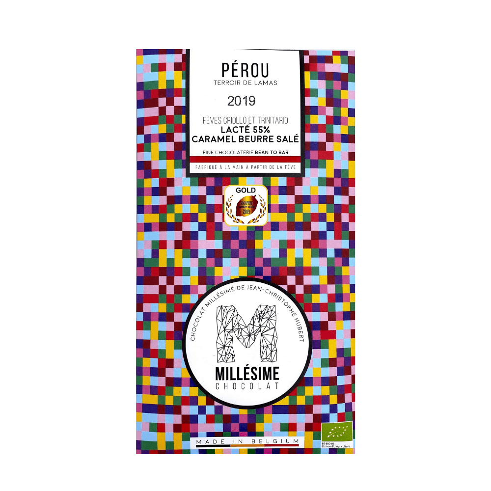 Millésime Peru Milk 55% - Caramel Salted Butter 70g - PUR-kauppa