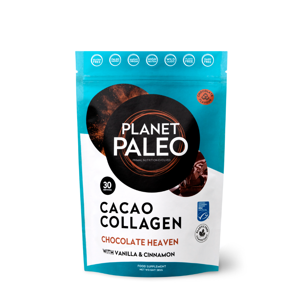 Planet Paleo Cacao Collagen Kalakollageeni (MSC-sertifioitu) 285g - PUR-kauppa