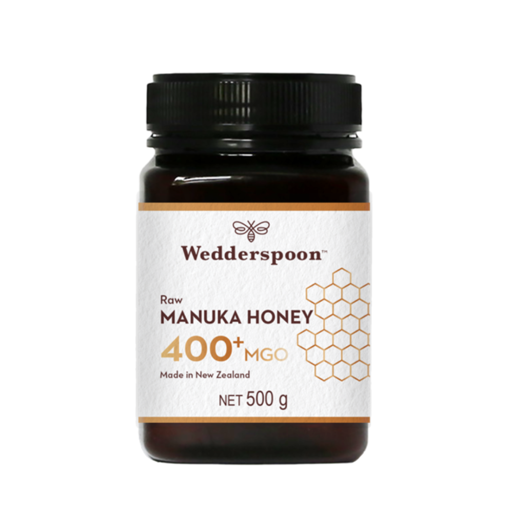 Wedderspoon Manuka-hunaja 400+ MGO 500g - PUR-kauppa